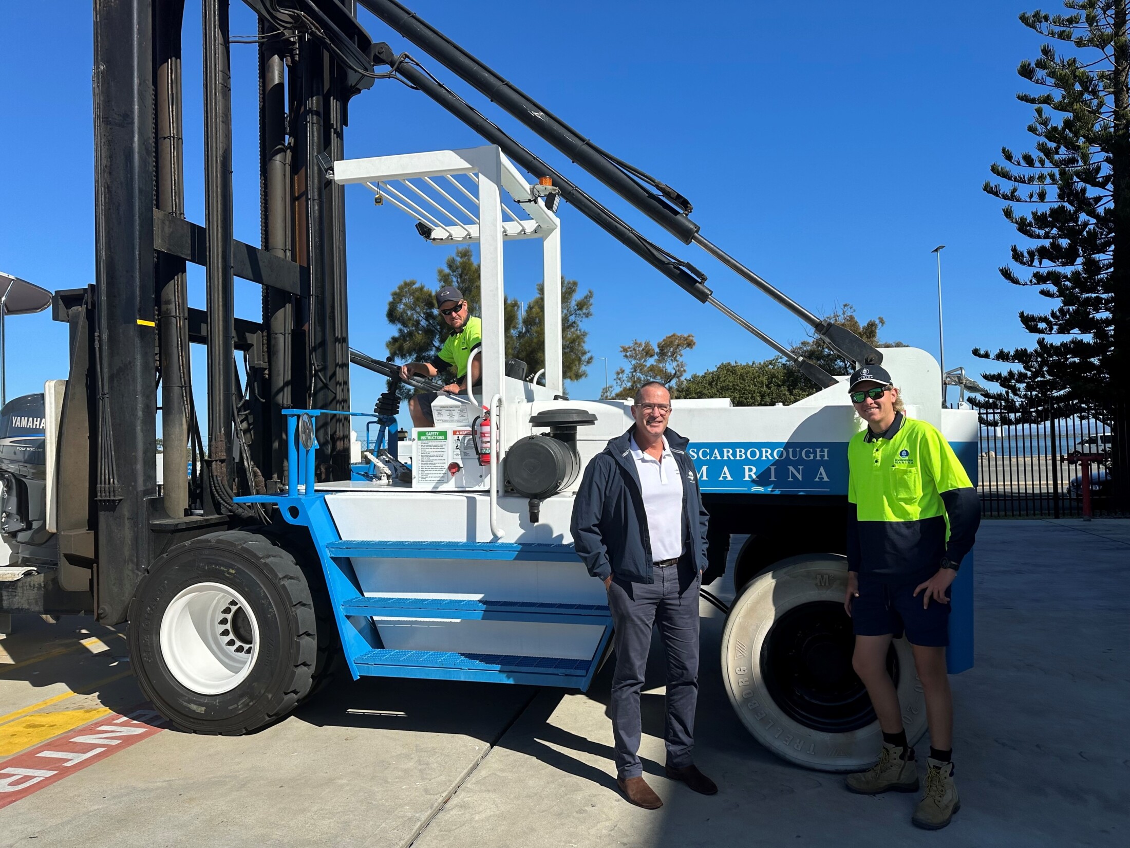 School based trainee loving Marina workplace - Boating Industry Association